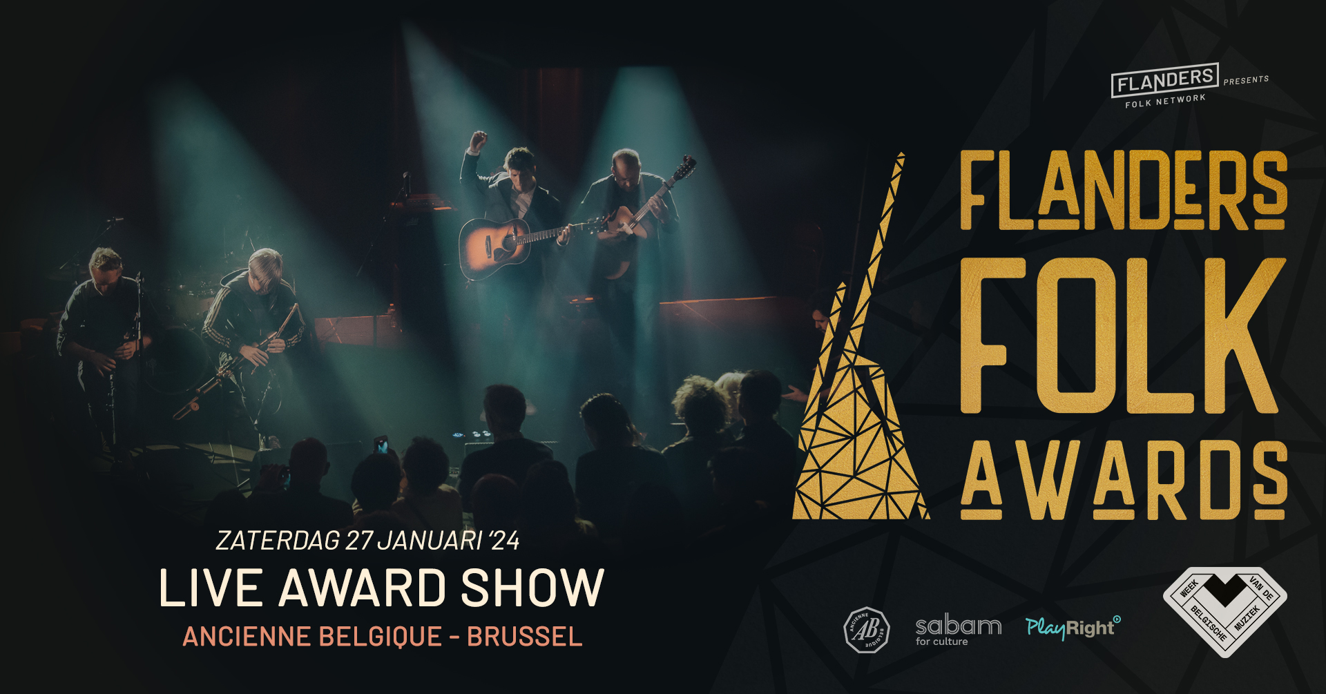 Flanders Folk Awards - za 27 jan 24 - AB
